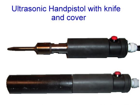 Ultrasonic Handpistol with knife and cover - Sonic-power